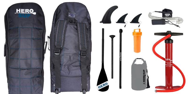 Hero SUP Crusader 11'2" Inflatable Stand Up Paddle Board